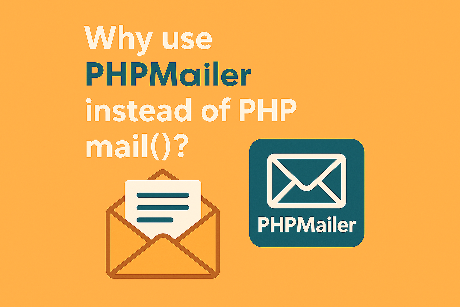 Send Email in PHP Using PHPMailer SMTP – Step-by-Step Tutorial